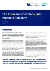 The Interconnected Consumer Products Company - Beyond Technologies