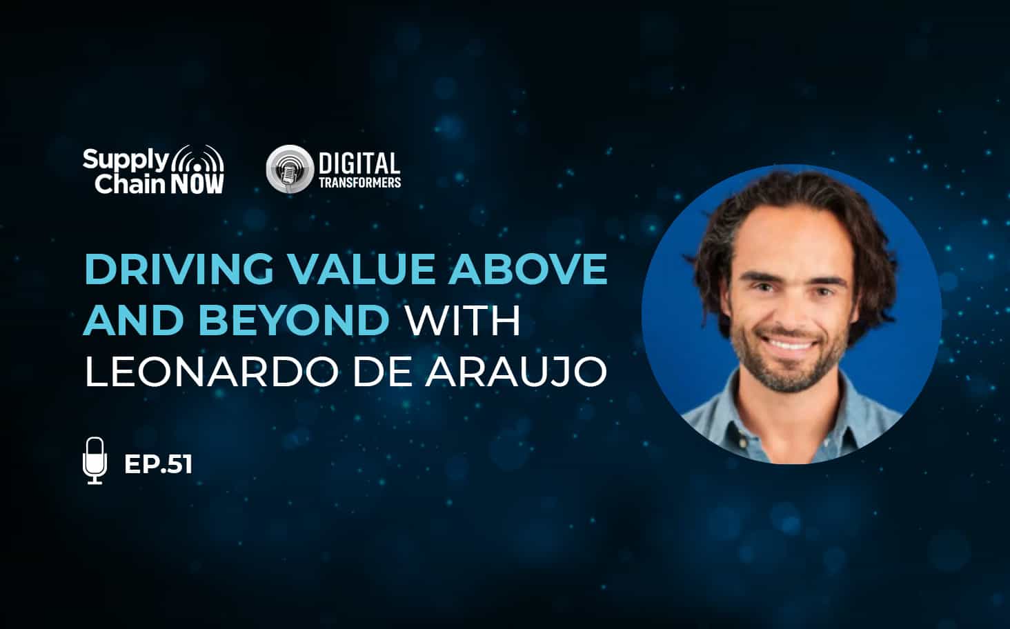 CTO Leonardo De Araujo on Episode 51 of Supply Chain Now’s Digital Transformers Podcast - Beyond ...